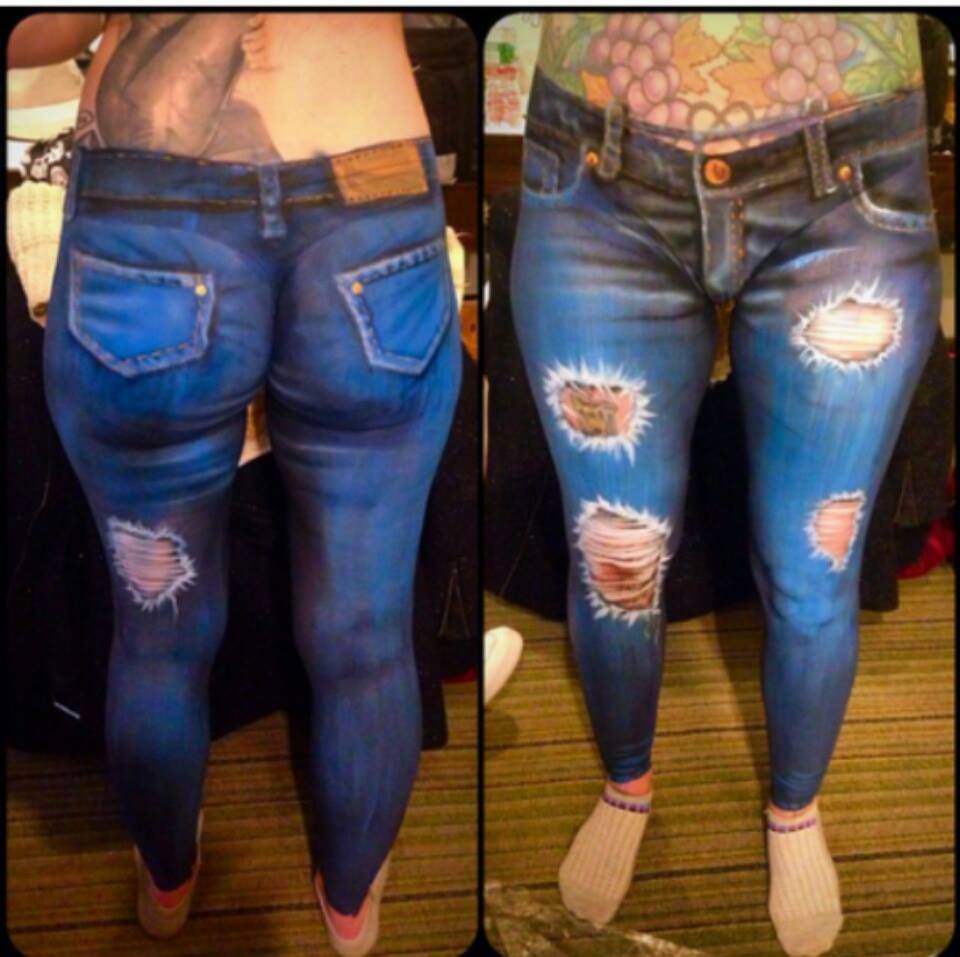 Eso Es Pintura O Andas El Pantalón Más Apretado De La Historia Video